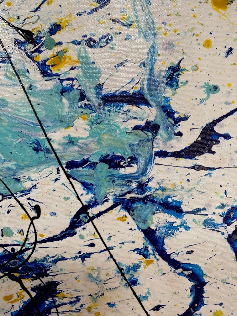 /En/Blue Caroline | Caroline Vis Art