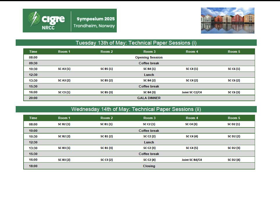 Program | CIGRE 2025 Symposium NRCC