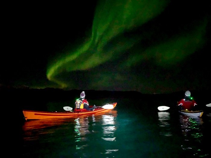 Christmas Kayaking | elementsarcticcamp.com