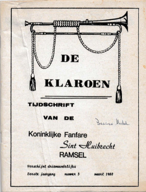 De Klaroen | fanfareramsel.be