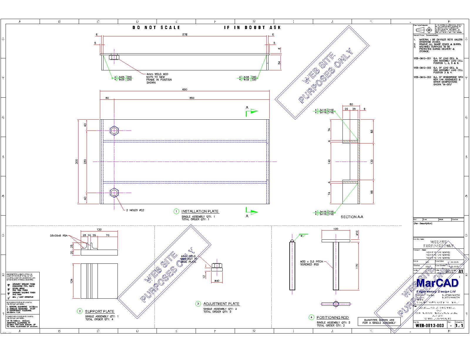 MarCAD Engineering Design | Drawing Examples