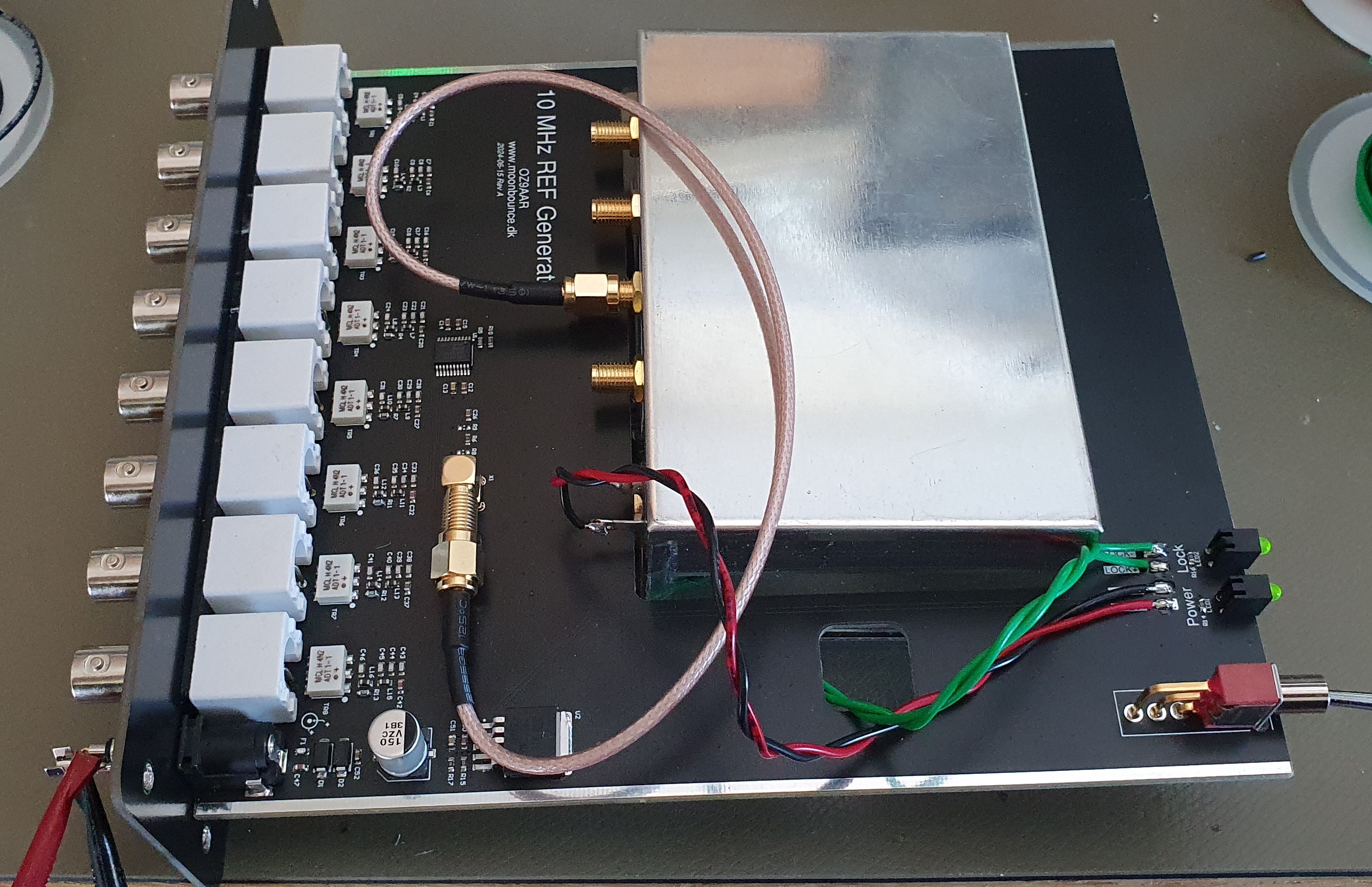 10 MHz Reference clock distribution | moonbounce.dk