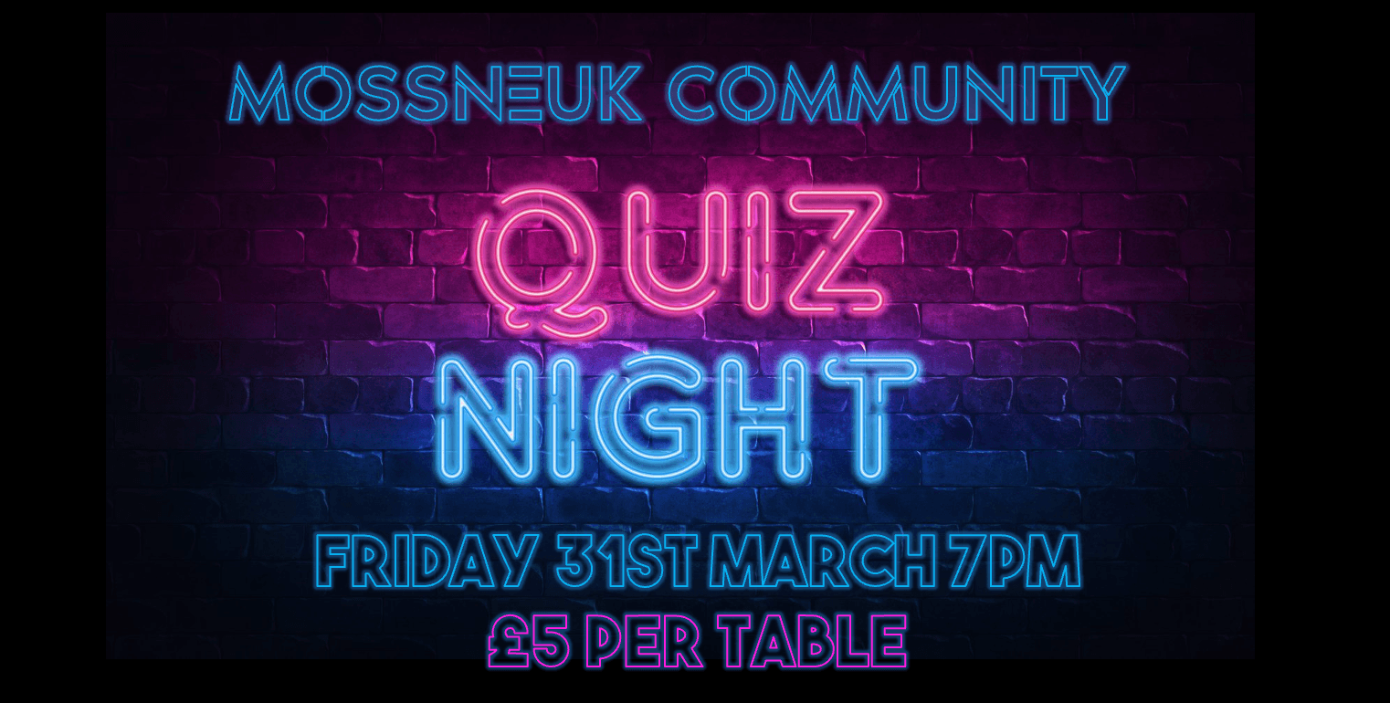Community Quiz Night | Mossneuk Parish Church Online